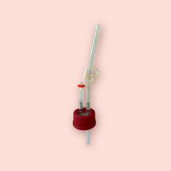 GL45 Master Liquid Culture Lid with Tubing for Media Extraction ...